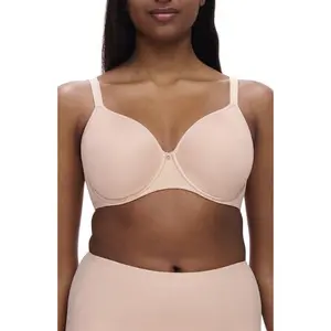 Chantelle Comfort Chic Back Smoothing T-shirt Bra - Rose