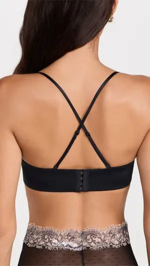 SKARLETT BLUE Entice Strapless Multi-way Bra - Black Nylon