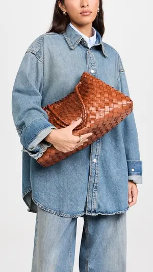 Dragon Diffusion Santa Croce Big Tote - Tan