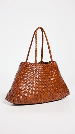 Dragon Diffusion Santa Croce Big Tote - Tan