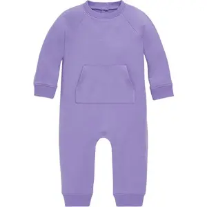 PRIMARY Baby Sweatshirt Romper - Iris