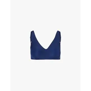 SLOGGI Zero Feel 2.0 Soft Non-wired Stretch-woven Bra - Navy Blue
