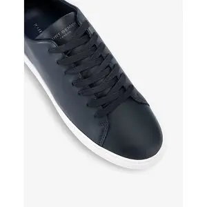 Kurt Geiger Logo-embossed Leather Low-top Trainers