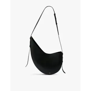 Soeur Winona Logo-embossed Leather Shoulder Bag - Noir