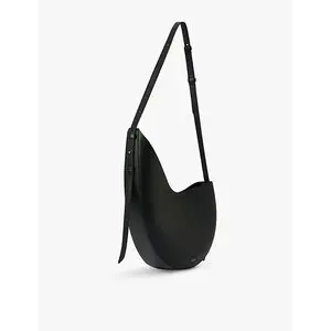 Soeur Winona Logo-embossed Leather Shoulder Bag - Noir