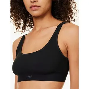 SLOGGI Ever Ease Scoop-neck Stretch-cotton Bralette