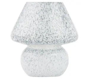 RIVER OF GOODS 8.75' Handblown Glass Mushroom Accent Lamp - One-color
