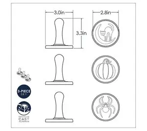 NORDICWARE Halloween Cookie Stamps