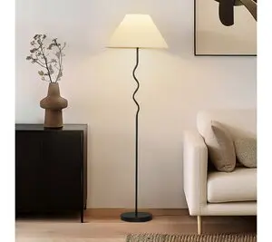 BRIGHTECH Squiggle Floor 62' Accent Standing Co Lumn Floor Lamp