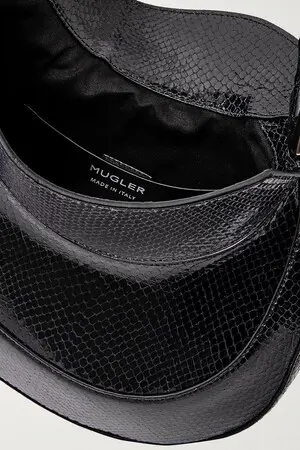 MUGLER Spiral Curve 02 Shoulder Bag
