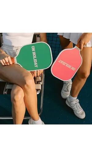 ON HOLIDAY PICKLEBALL Ibiza Classic Pickleball Paddle In Pink