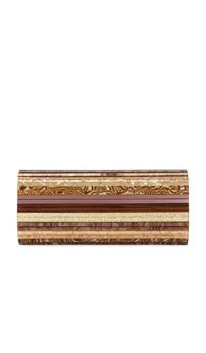 OLGA BERG Clara Acrylic Clutch