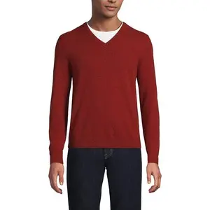 Lands' End V Neck Sweaters For Men