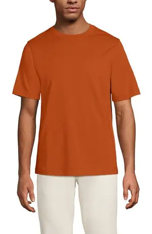 LANDS' END Super-t Short Sleeve T-shirt Desert Clay