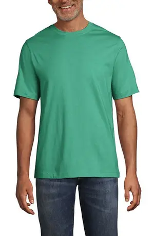 LANDS' END Super-t Short Sleeve T-shirt Frosted Green