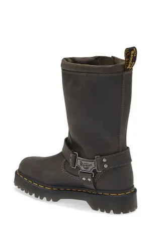 Dr. Martens Anistone Harness Boots - Charcoal G