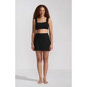 LANDS' END A-line Swim Skirt - Black