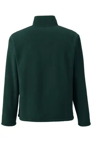 LANDS' END Full-zip Mid-weight Fleece Jacket - Evergreen