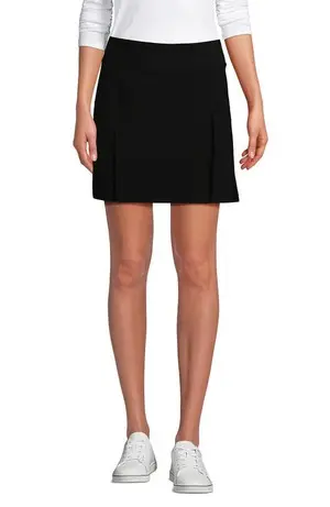 LANDS' END Active Performance Pleated Skort - Black