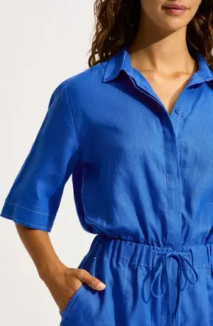 Seafolly Drawstring Waist Romper