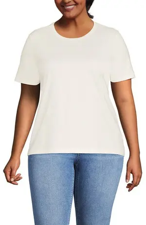 LANDS' END Relaxed Supima Cotton T-Shirt
