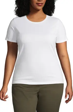 LANDS' END Relaxed Supima Cotton T-Shirt