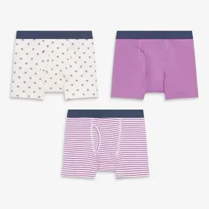 PRIMARY Boxer Brief 3-pack - Lavender Mix