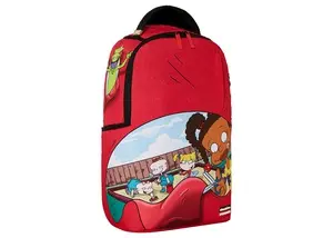 SPRAYGROUND Susie Cutout Shark Backpack - Red