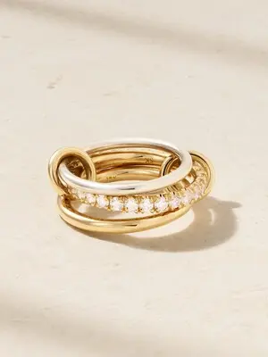 SPINELLI KILCOLLIN Petunia Diamond Rings - Gold