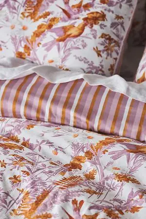 Maeve By Anthropologie Printed Sateen Duvet Cover