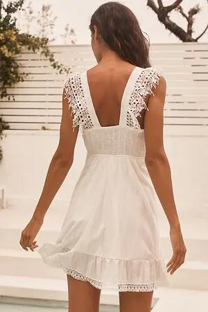 Peixoto Farrah Cover-up Mini Dress