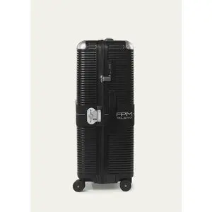 FPM MILANO Bank Zip Deluxe 76 Spinner Luggage - Eclipse Black