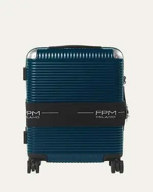 FPM MILANO Bank Zip Deluxe 76 Spinner Luggage - Navy Blue