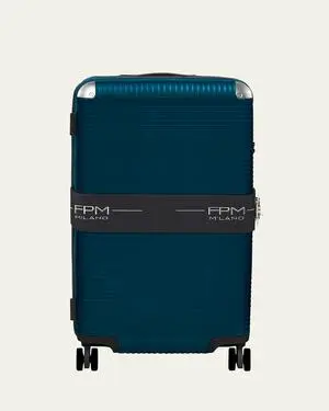 FPM MILANO Bank Zip Deluxe 55 Spinner Trolley - Navy Blue