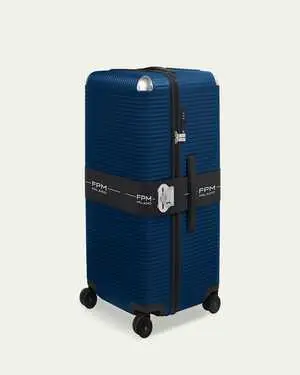 FPM MILANO Bank Zip Deluxe 55 Spinner Trolley - Navy Blue