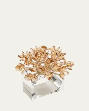 KIM SEYBERT Aster Napkin Ring Champagne