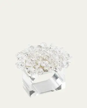 KIM SEYBERT Aster Napkin Ring Crystal