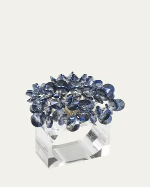 KIM SEYBERT Aster Napkin Ring Midnight