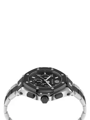 Philipp Plein Octagon Chronograph Stainless Steel Watch