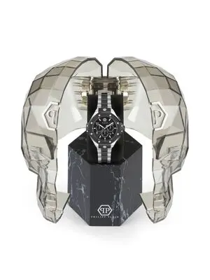 Philipp Plein Octagon Chronograph Stainless Steel Watch
