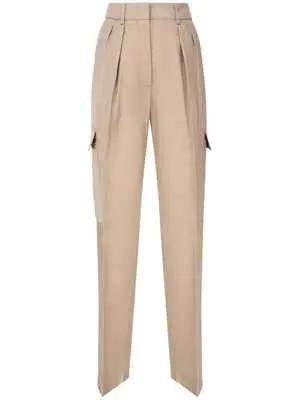 Sportmax Pleat-detail Cargo Trousers
