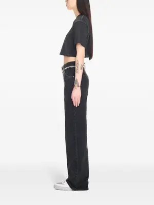 Off-White Logo-embroidered T-shirt