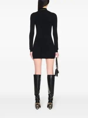 Off-White Intarsia-knit Logo Dress