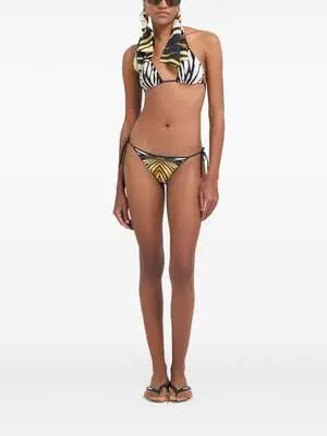 Roberto Cavalli Graphic Print Bikini Bottom