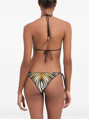 Roberto Cavalli Graphic Print Bikini Bottom