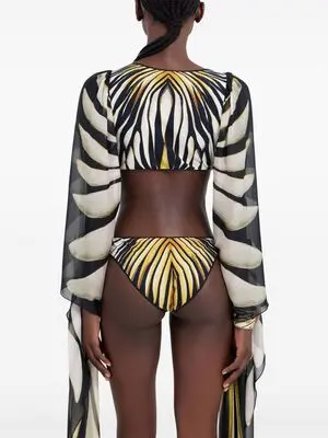 Roberto Cavalli Graphic Print One-piece Swimsuit