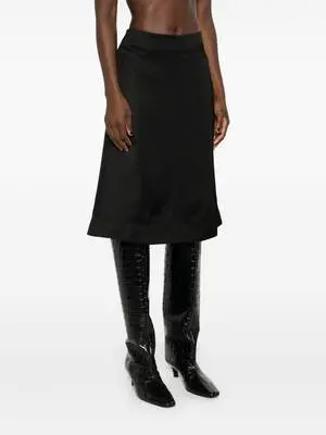 TOTEME Panelled Satin Midi Skirt