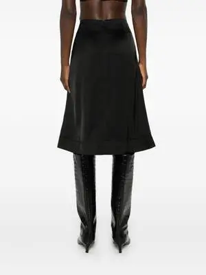 TOTEME Panelled Satin Midi Skirt