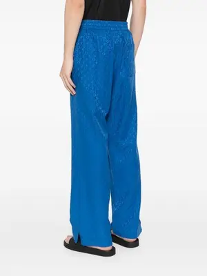 Off-White Jacquard Pyjama Trousers