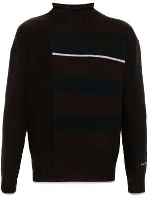 Lanvin Striped Knitwear For Men